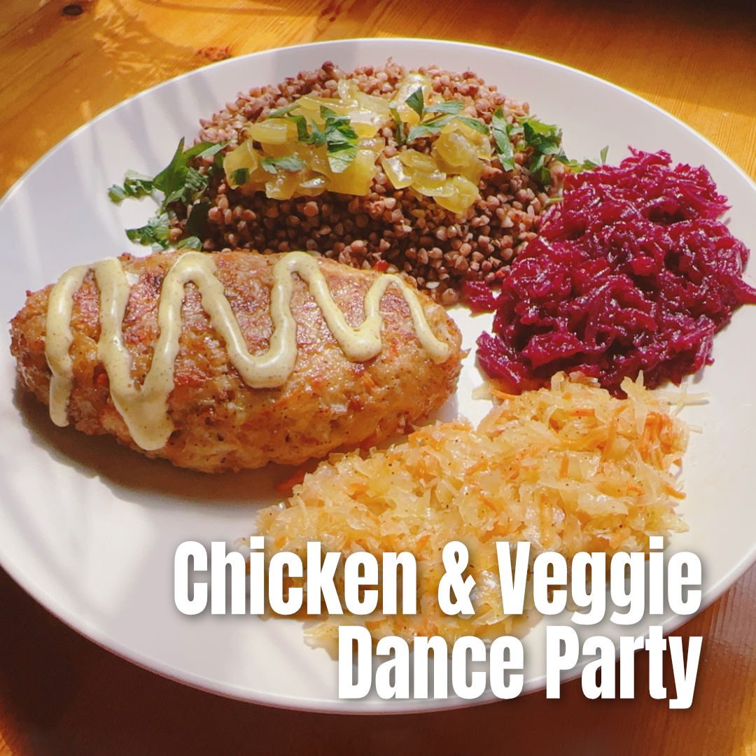 Chicken & Veggie Dance Party - Restaurant Relax